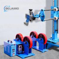 China 1000kg Welding Rotator Adjustable Speed Pipe Turning Roll for Tank Welding for sale