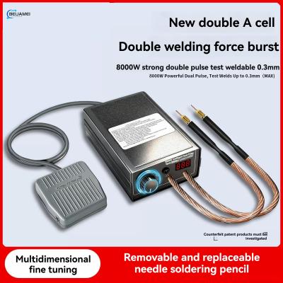 China 8000W Portable Spot Welder 18650 Battery Nickel Strip Spot Welding Machine for sale