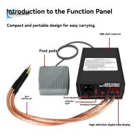 China 8000W Portable Spot Welder 18650 Battery Nickel Strip Spot Welding Machine for sale