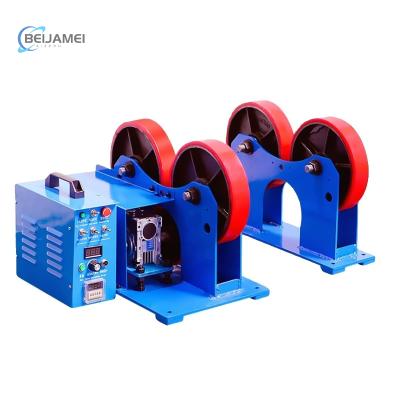 China Heavy Duty 1 Ton Welding Rotator Adjustable Speed Pipe Roller for Tank Welding Workpiece for sale