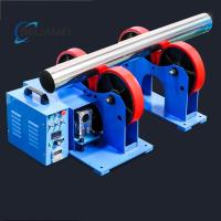 China Heavy Duty 1 Ton Welding Rotator Adjustable Speed Pipe Roller for Tank Welding Workpiece for sale