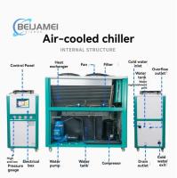 China Air Cooled Industrial Chiller Injection Mold Ice Water Circulating Refrigeration Machine for sale