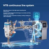 China Automatic Computerized Lockstitch Machine A4C Industrial Electric Household Sewing Machine for sale