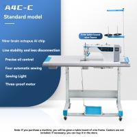 China Automatic Computerized Lockstitch Machine A4C Industrial Electric Household Sewing Machine for sale