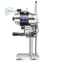 China Straight Knife Clothing Cutting Machine with Engine Automatic Sharpening Vertical Electric Scissors 220V/110V for sale