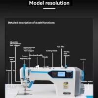 China Full-automatic Multi-function Computer Direct Drive Sewing Machine Household & Industrial for sale