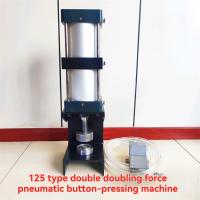 China Pneumatic Button Fastening Machine for Tarpaulin Sunshade Net Curtain Eyelet Grommet for sale