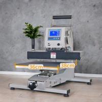 China High Pressure Manual Heat Transfer Press for Hoodie & Garment Labeling for sale
