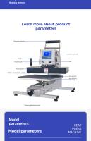 China High Pressure Manual Heat Transfer Press for Hoodie & Garment Labeling for sale