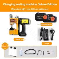 China 730 Rechargeable Handheld Bag Sealer Industrial Woven Bag Packing Machine for sale