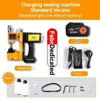 China Mini Wireless Bag Closer Portable Electric Sealing Machine for Bag Mouth for sale