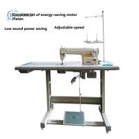 China Heavy-Duty High-Speed Flatbed Lockstitch Sewing Machine Brand New Industrial Sewing Machine for sale