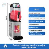 China Commercial Slush Machine Single/Double/Triple Tank 110V/220V Frozen Drink Slushie Maker Smoothie Juice Machine for sale