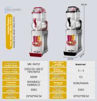 China Commercial Slush Machine Single/Double/Triple Tank 110V/220V Frozen Drink Slushie Maker Smoothie Juice Machine for sale