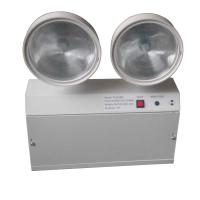 China 2W Ni-Cd Battery Twin Spot LED Emergency Light 3.6V 1.6Ah Steel Casing for sale