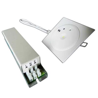 China Ceiling Recessed Emergency Light 3W SMD LED with 3+ Hours Duration and 350mm × 110mm × 38mm Dimensions for sale