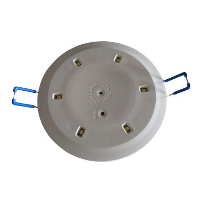 China 6pcs 5730 LED 3W Ceiling Recessed Emergency Light IP20 with 3.6V Battery and 350mm Size for sale
