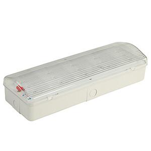 China 120mA DIP LED Emergency Light Fire Exit Sign with NiCd Battery 3.6V 1.5Ah 3 Hours for sale
