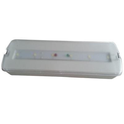 China 3W Maintained LED Emergency Light 220V with Ni-Cd Battery 3.6V 1.8Ah and 3+ Hours Duration for sale