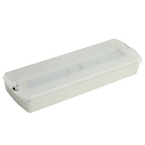 China IP65 LED Emergency Light with 3-Hour Backup, 262mm × 100mm × 46mm Weatherproof Design for Buildings for sale