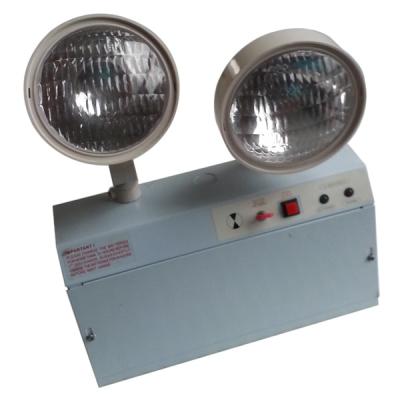 China 3 Hours Operation Rechargeable LED Emergency Twin Spot Light 272×80×301mm Wall Mounted with 2.5AH Battery for sale