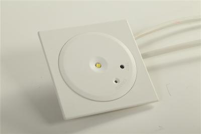 China CE Approved Recessed LED Downlight Fire Emergency Light 1W SMD White LED with 3+ Hours Duration and IP20 Rating for sale