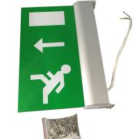China Wall Mounted LED Exit Light 350x240mm with Ni-Cd Battery Backup and 3+ Hour Emergency Duration for sale