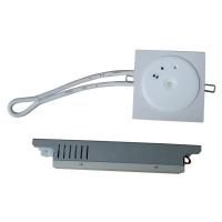 China 3W SMD LED Ceiling Embedded Emergency Light 3.6V NiCd Battery for Shopping Malls Office Building for sale