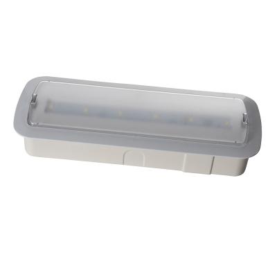 China Battery Recessed Rechargeable Emergency LED Light IP20 for sale