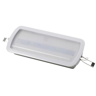 China IP20 Ceiling Recessed Emergency Light LED Commercial SMD 5730 for sale