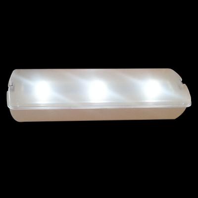 China AC Power LED Emergency Rechargeable Light with Fire Retardant ABS Casing 262x100x46mm 3 Hour Backup for sale