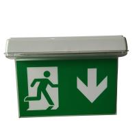 China 3W LED Ceiling Recessed Double Side Emergency Exit Sign 220-240V 3 Hours for sale
