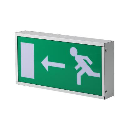 China Running Man LED Emergency Rechargeable Exit Sign Light 220V-240V 3 Hours for sale