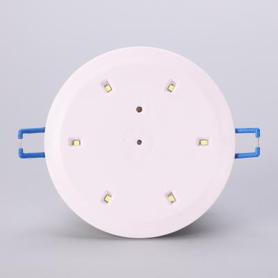China LED Recessed Emergency Light 1.5W 120lm ABS Casing 3 Hour Operation 3 Year Warranty for sale