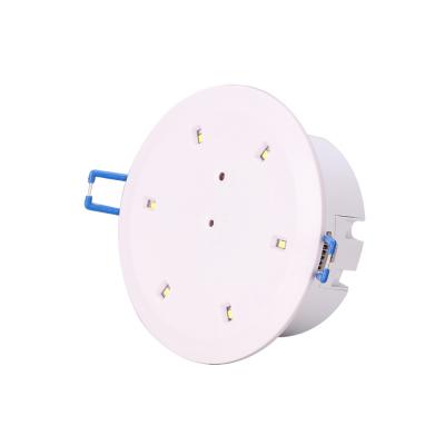 China 3W LED Emergency Downlight with 3-Hour Backup, 50,000-Hour Lifespan and IP20 Rating for Commercial Lighting for sale