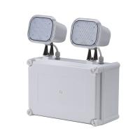 China Zhuiming L107N Twin Spot Emergency Light 3W LED Rechargeable 3hrs Battery Backup PC Casing for sale