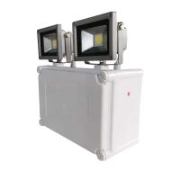 China Rechargeable Battery Backup LED Twin Spot Emergency Light 20W IP65 Waterproof 3h for sale