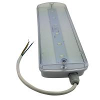 China Rechargeable LED Emergency Bulkhead IP65 3 Hours 200lm Fire-Retardant ABS for sale