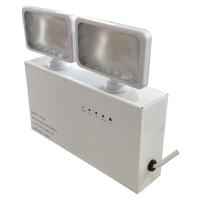 China Fireproof Battery Backup Led Twin Spot Emergency Lights 50 / 60Hz for sale
