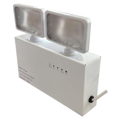 China Fireproof Battery Backup Led Twin Spot Emergency Lights 50 / 60Hz for sale