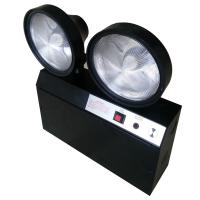 China Wall Mounted Fire-Retardant Steel Casing Twin Spot Emergency Light 2x1W 3.6V for sale
