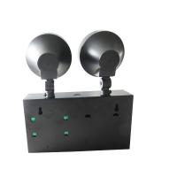 China Wall Mounted Fire-Retardant Steel Casing Twin Spot Emergency Light 2x1W 3.6V for sale