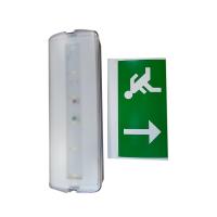 China 6 SMD 5730 LED Emergency Light 60mA Charging 3+ Hours Duration Fire-Retardant ABS Casing for sale