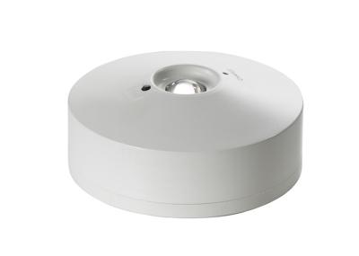 China Round Wall Mounted LED Emergency Light 350mm with 3+ Hour Backup and IP20 Rating for sale