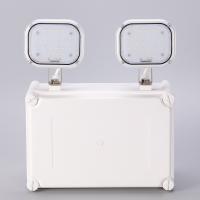 China IP65 Waterproof 2x6W LED Twin Spot Emergency Light Ni-Cd 6V 4.5Ah 50000H for sale