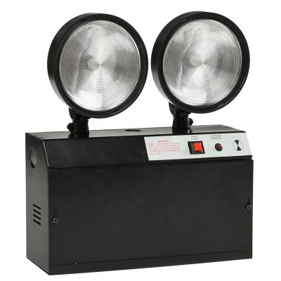 China Wall Mounted Twin Spot Emergency Light 6W 400lm 6000K Daylight 3 Hour Duration for sale
