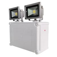 China Waterproof 2x10W LED Emergency Lamp Twin Spot Light IP65 1000lm 3h for sale