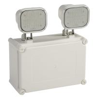 China IP65 Waterproof 12W Twin Spot LED Emergency Light 6500K 3 Hours Duration for sale