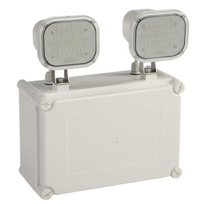 China IP65 Waterproof 12W Twin Spot LED Emergency Light 6500K 3 Hours Duration for sale