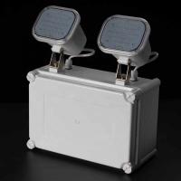 China IP65 Waterproof Rechargeable Twin Spot Emergency Light 220V 3 Hours 600 Lumens for sale